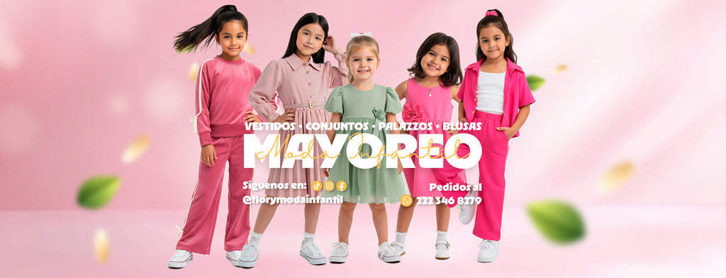 Vestidos elegantes para niña | FLORY Moda Infantil